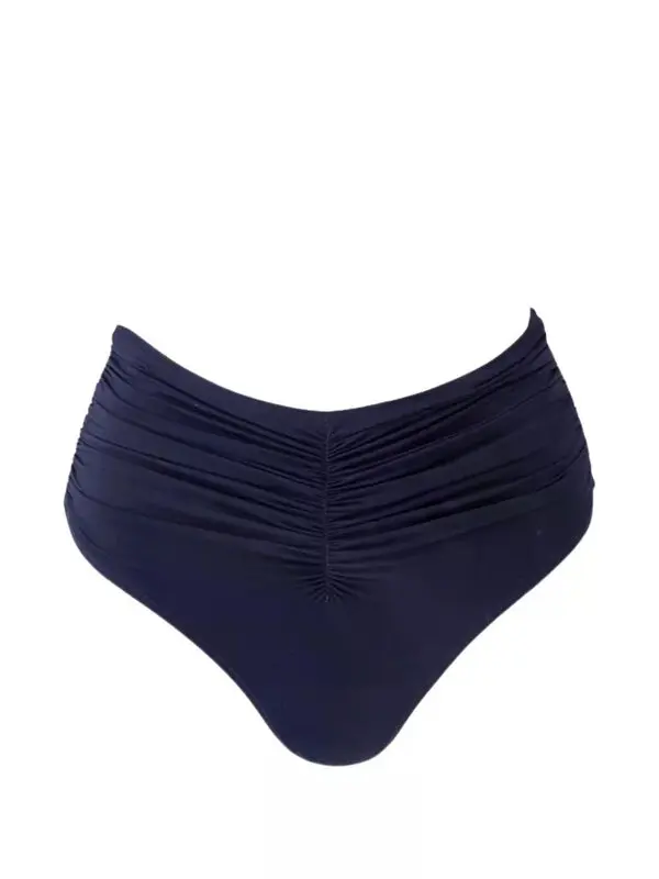 Melissa Odabash Nevis Ruched Bikini Bottoms - Blue