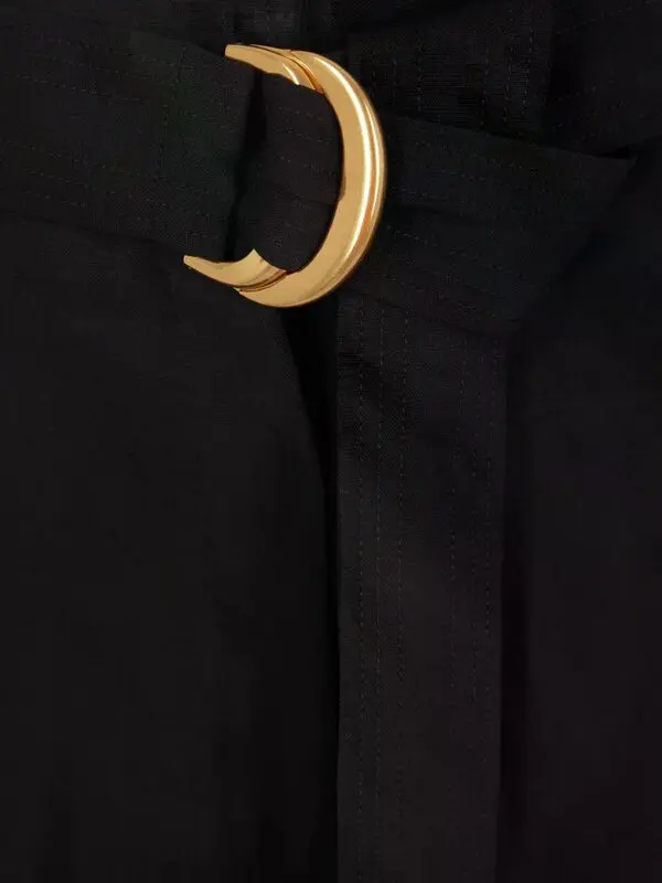 Max Mara Belted Pleated Trousers