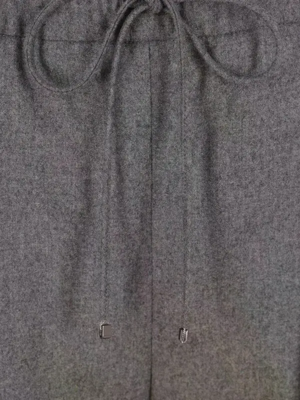 Max Mara Pleated Drawstring Trousers