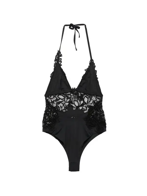 Ermanno Scervino Lace-trimmed Swimsuit