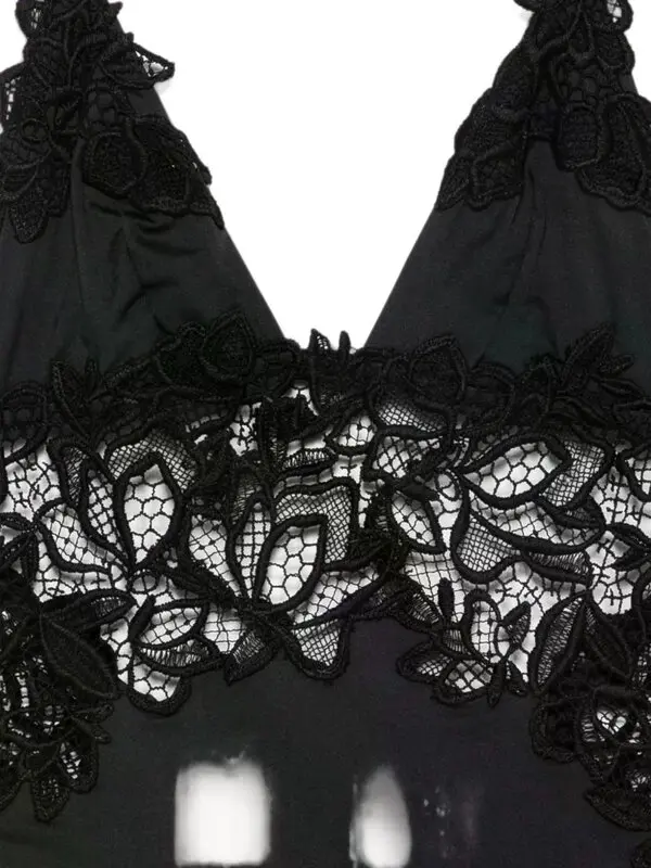 Ermanno Scervino Lace-trimmed Swimsuit