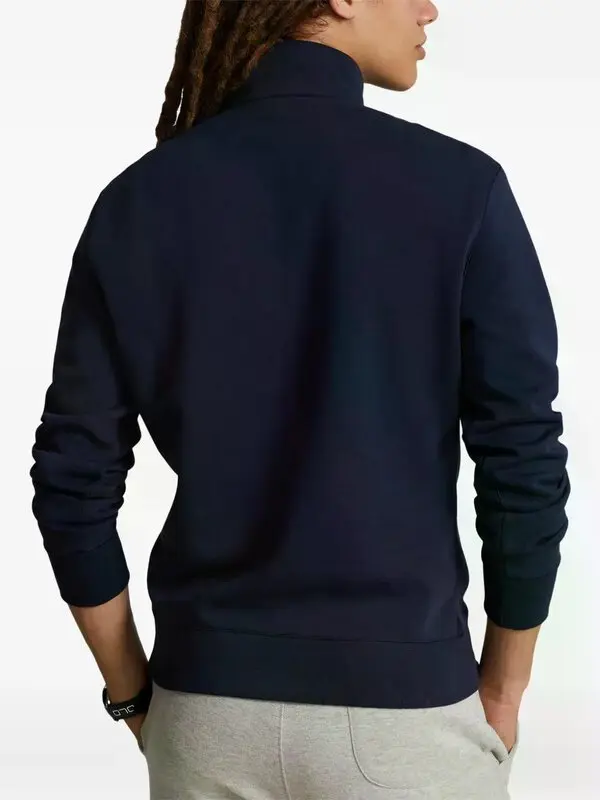 Polo Ralph Lauren Embroidered Quarter-zip Sweatshirt
