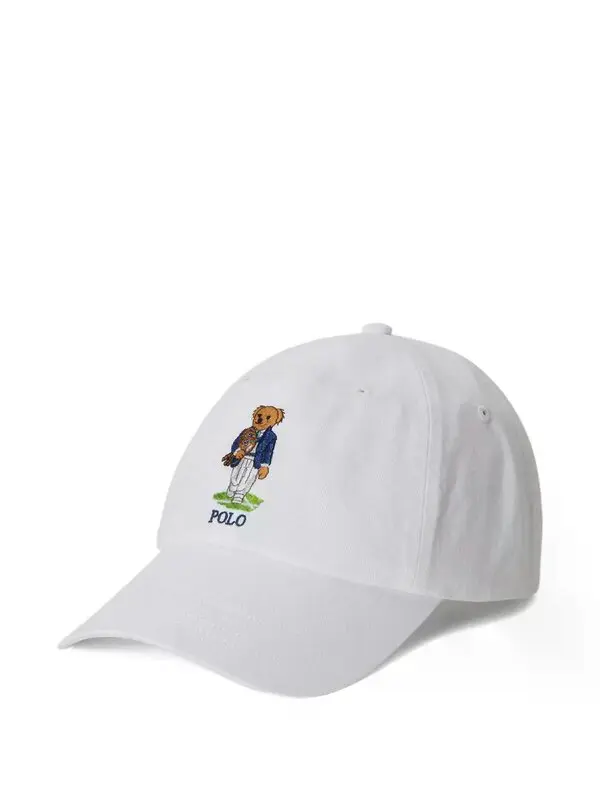 Polo Ralph Lauren Wimbledon Cap With Embroidered Logo - White