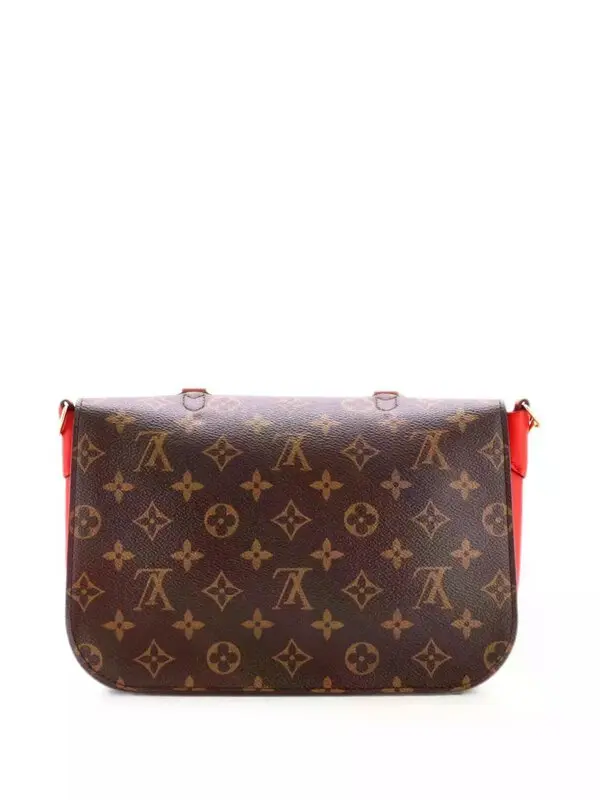 LOUIS VUITTON Monogram Canvas Vaugirard Satchel - Red