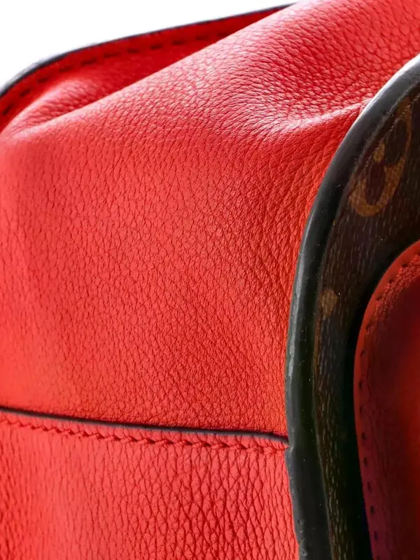 LOUIS VUITTON Monogram Canvas Vaugirard Satchel - Red
