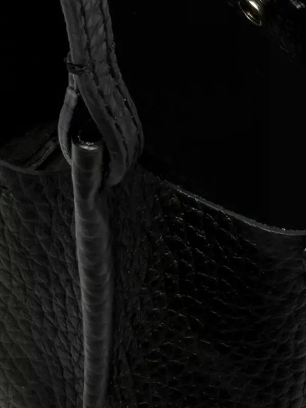 GIANNI CHIARINI Small Dua Leather Tote Bag