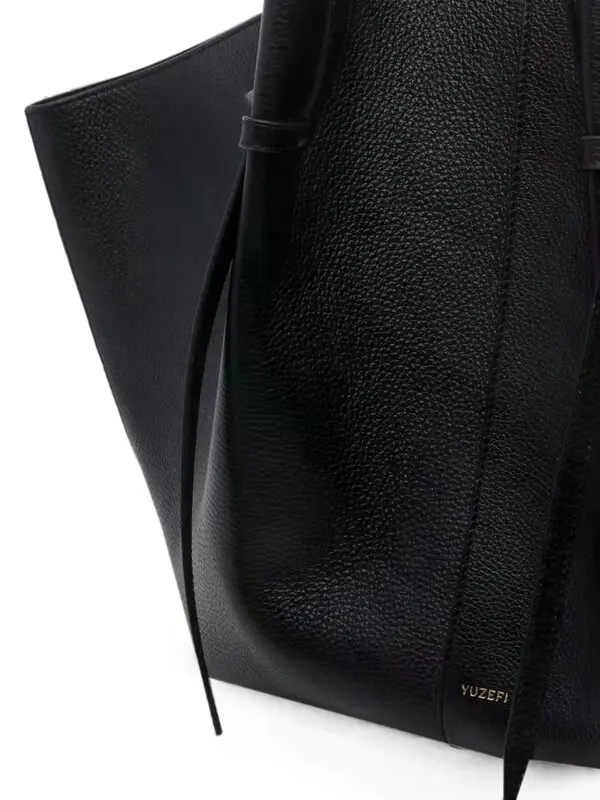 Yuzefi Large Mochi Tote Bag - Black