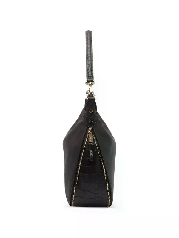 Liu Jo Crocodile-effect Zip-detail Tote Bag