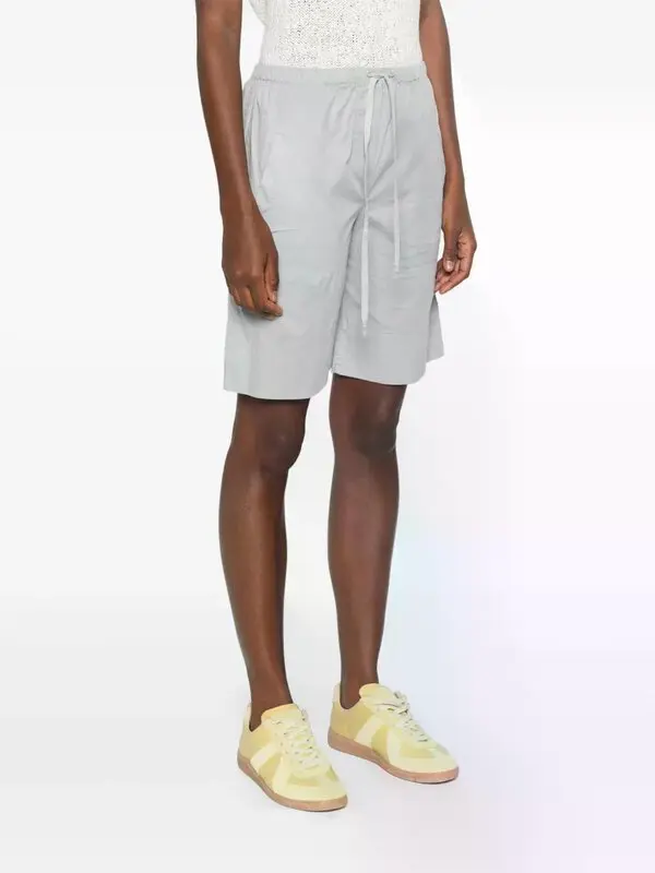 Kristensen Du Nord Light Cotton Blend Drawstring Shorts