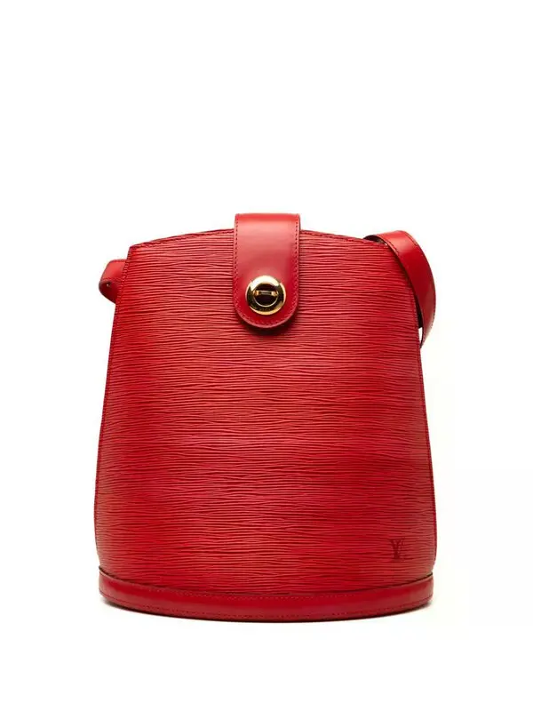 LOUIS VUITTON Epi Leather Cluny Shoulder Bag - Red