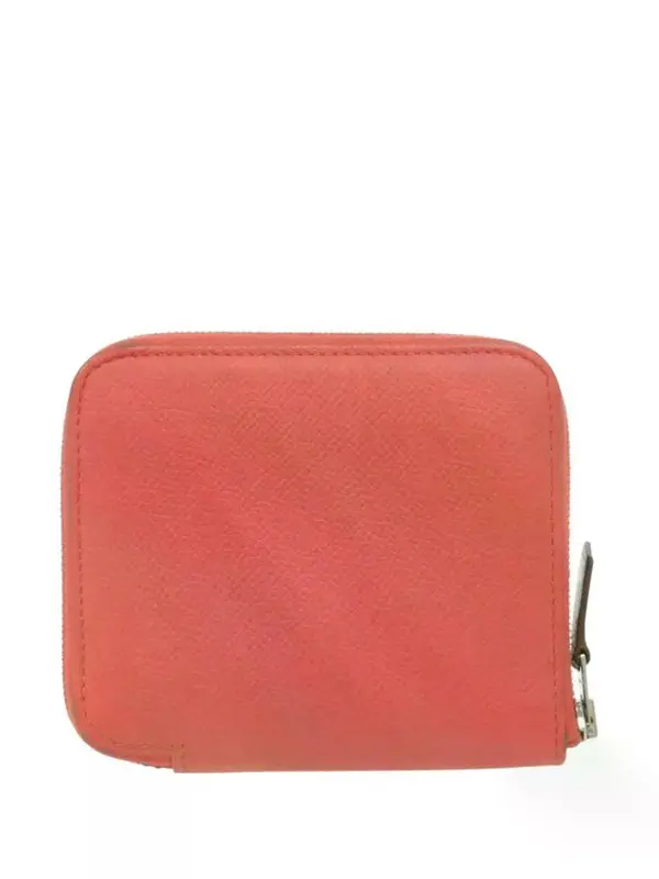 Hermès 2020 Epsom Silk In Compact Wallet Small Wallets - Pink