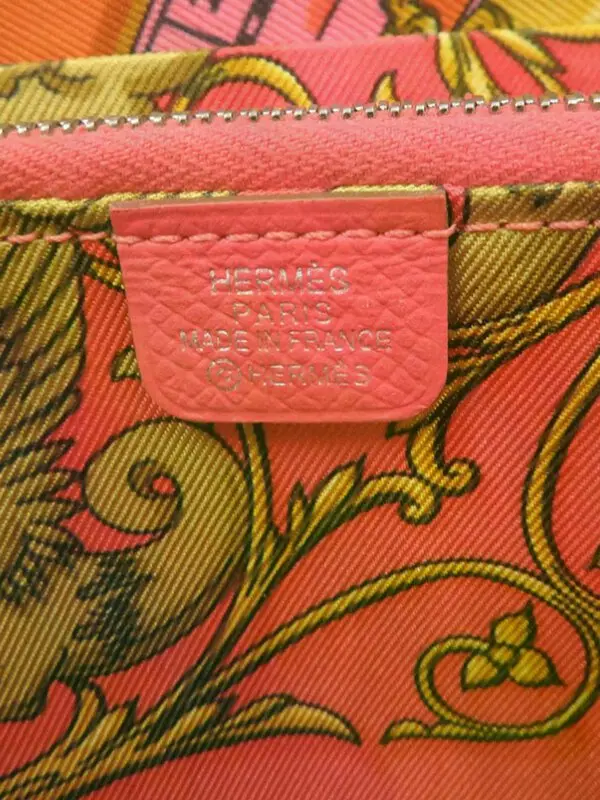 Hermès 2020 Epsom Silk In Compact Wallet Small Wallets - Pink