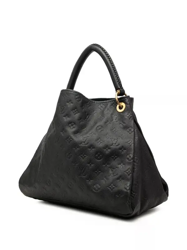 LOUIS VUITTON Monogram Empreinte Artsy Mm Hobo Bag - Blue