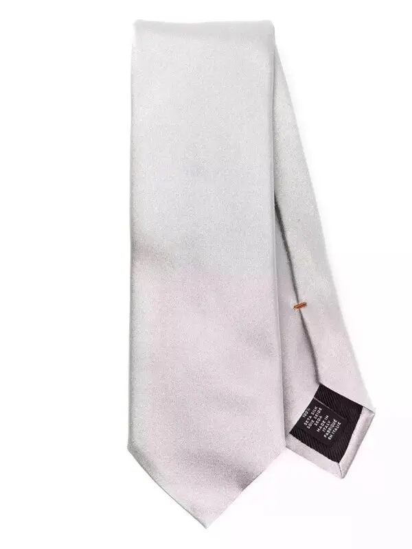 Zegna Silk Tie - Grey