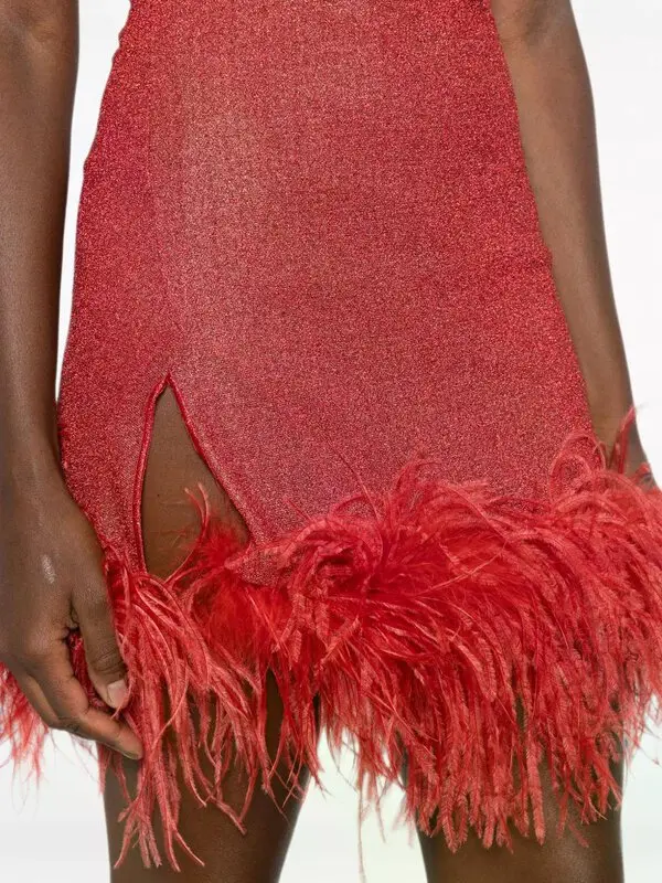 Oseree Lumière Plumage Mini Dress