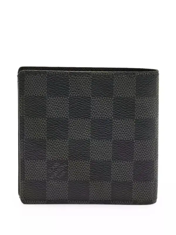 LOUIS VUITTON 2009 Marco Damier Graphite Wallet