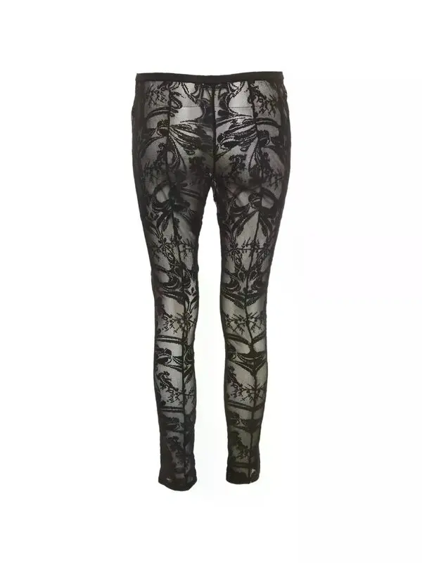 Emilio Pucci Lace Straight-leg Trousers