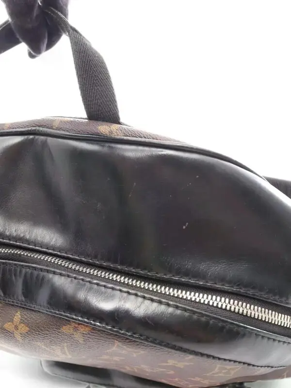 LOUIS VUITTON Monogram Macassar Josh Backpack - Brown