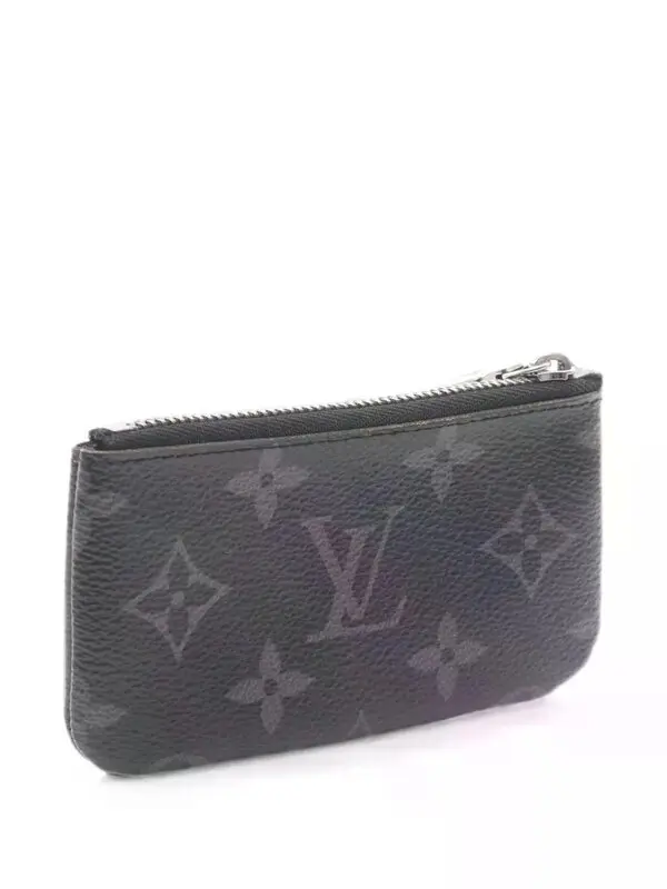 LOUIS VUITTON Monogram Eclipse Reverse Canvas Wallet - Grey