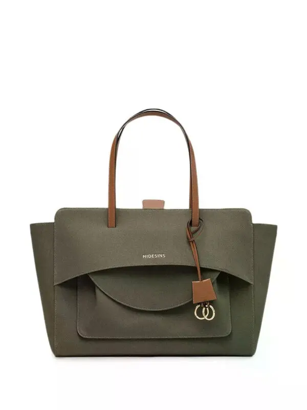 HIDESINS Super Flap Logo-lettering Handbag