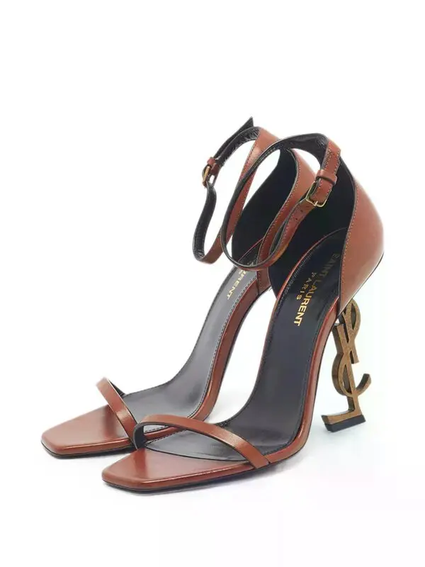 Saint Laurent Opyum Ankle-strap Heeled Sandals