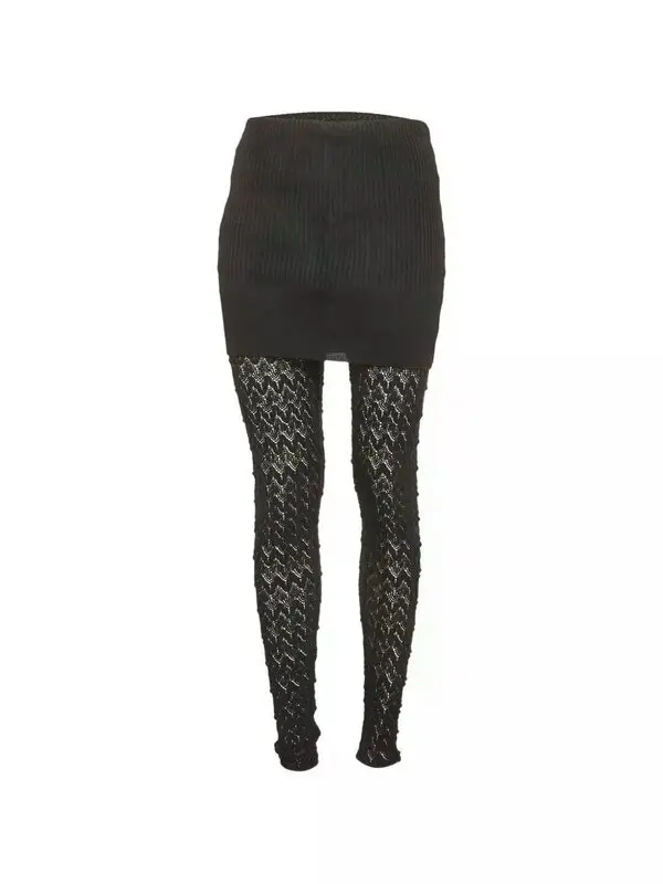 Missoni Stretch Knit Sheer Trousers