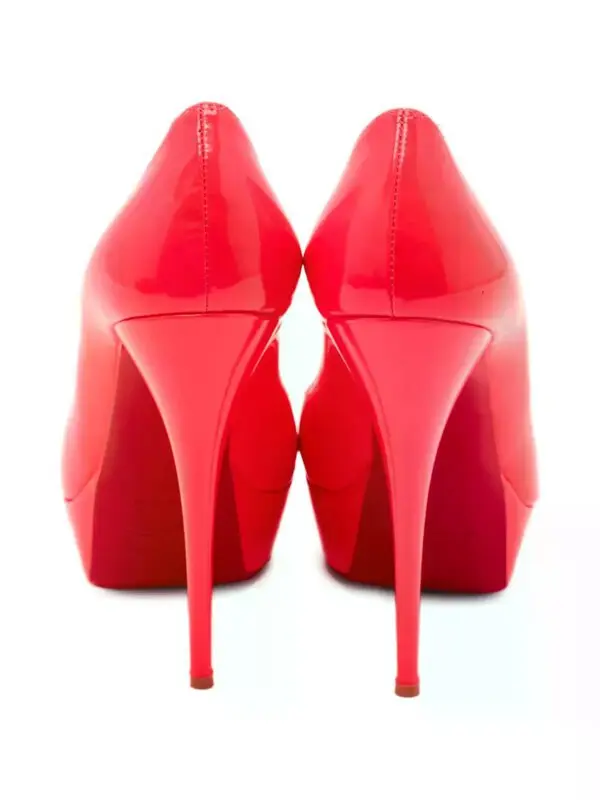 CHRISTIAN LOUBOUTIN Lady Peep Platform Pumps - Pink