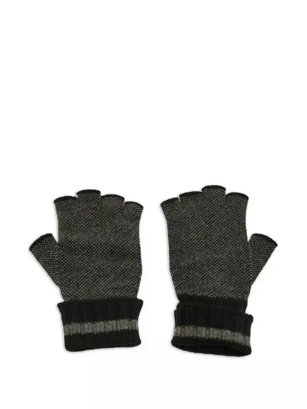 Gucci Gg Pattern Fingerless Gloves