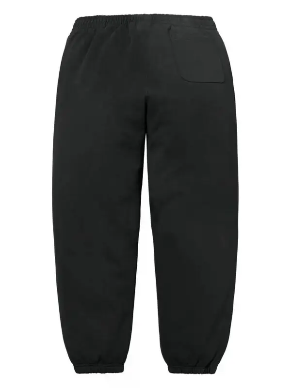 Supreme Satin-appliqué Cotton Track Pants
