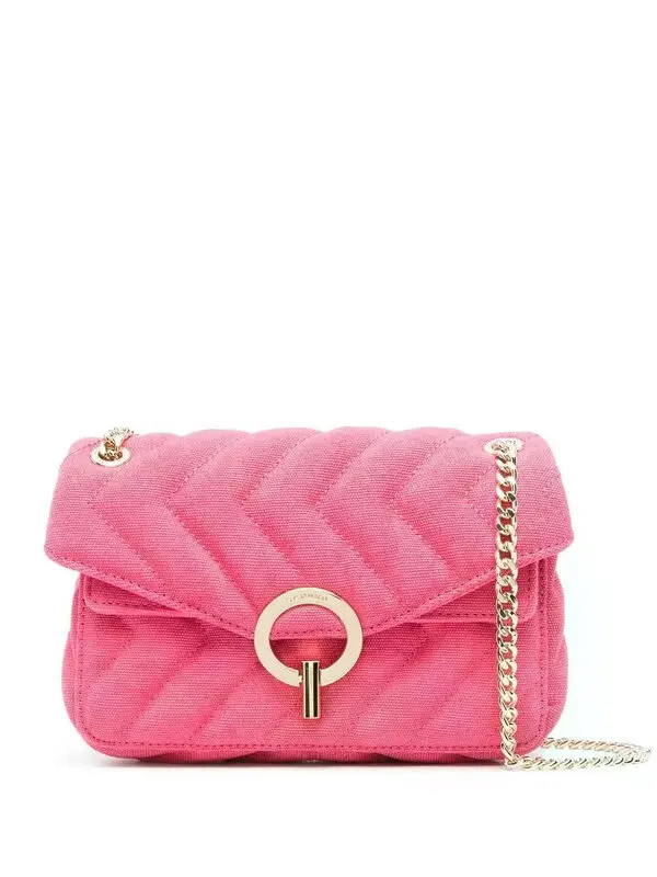 Sandro Matelassé-effect Shoulder Bag