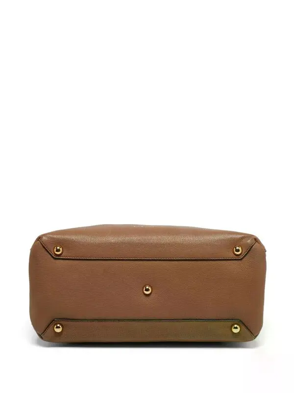 Burberry House Check Medium Tote Bag - Brown