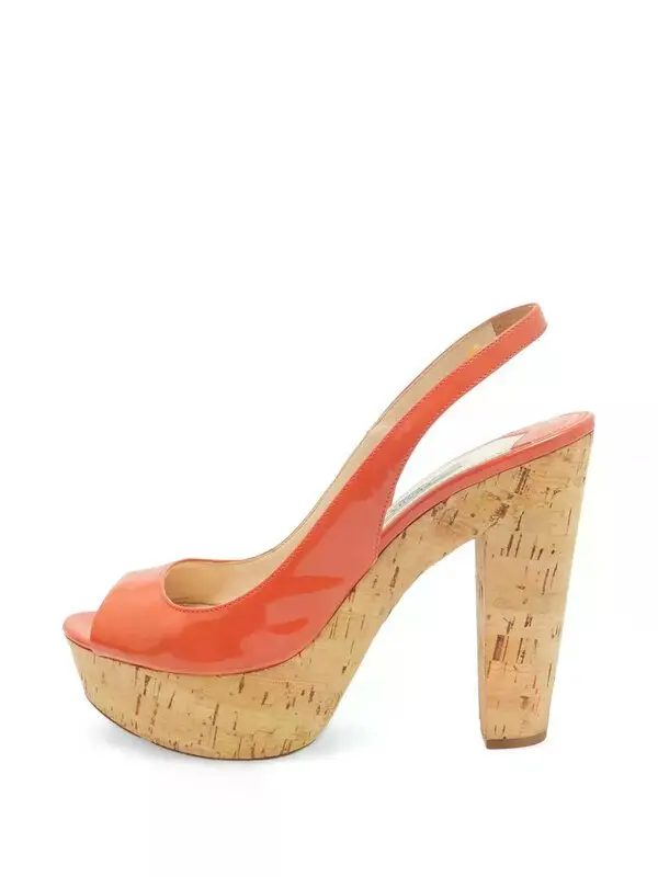 Prada Platform Peep-toe Pumps