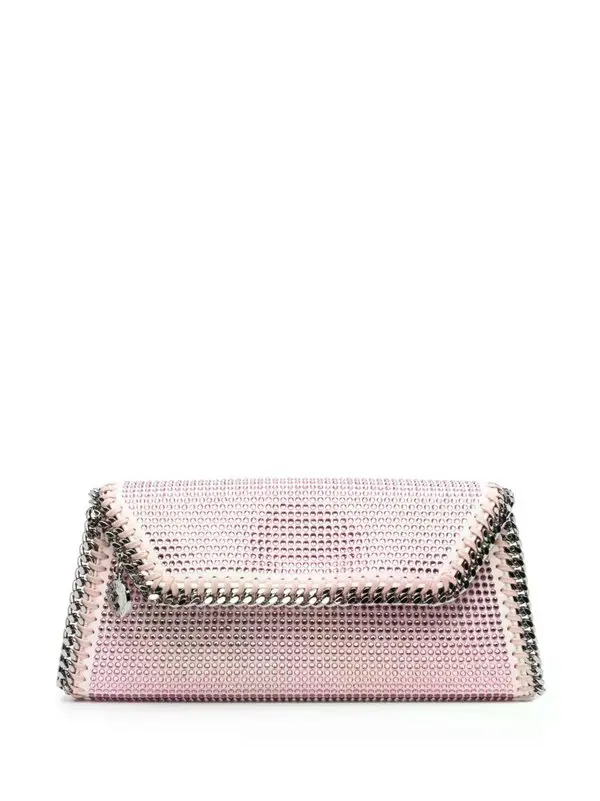 Stella McCartney Falabella Crystal-embellished Clutch Bag