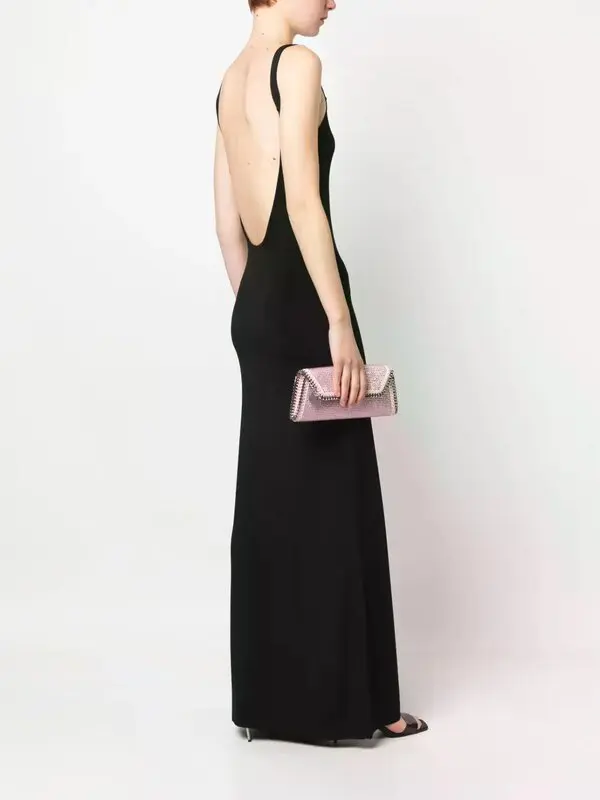 Stella McCartney Falabella Crystal-embellished Clutch Bag
