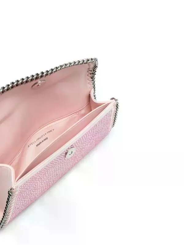 Stella McCartney Falabella Crystal-embellished Clutch Bag
