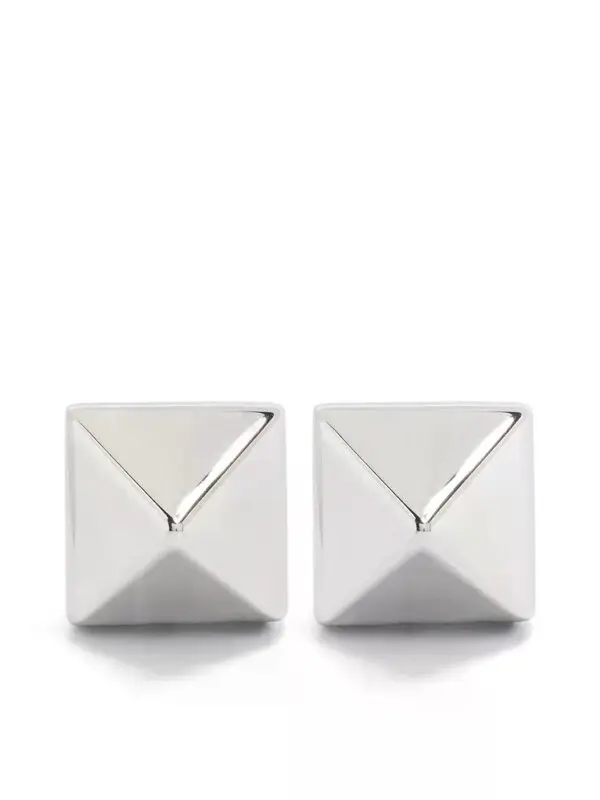 Eddie Borgo Spiked Stud Earrings - Silver