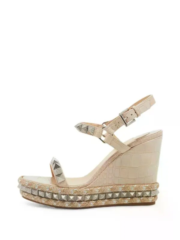CHRISTIAN LOUBOUTIN Cataclou Wedge Sandals
