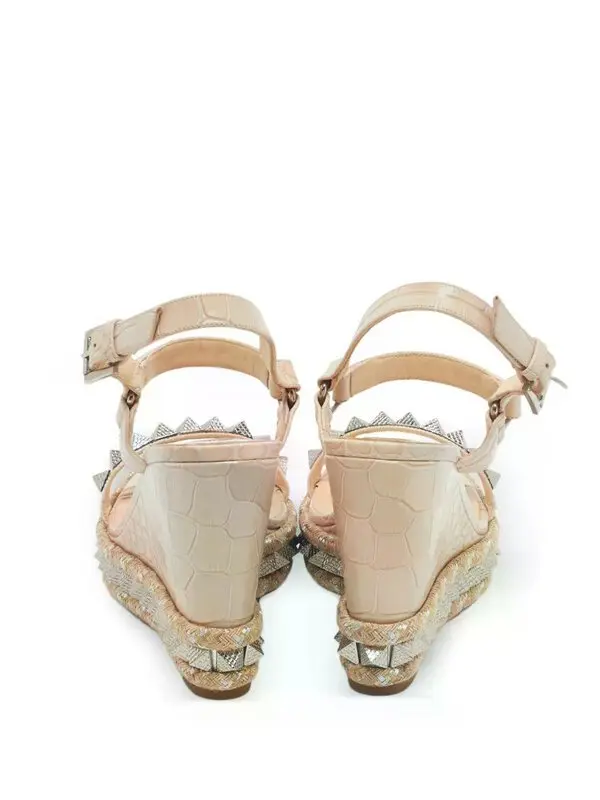 CHRISTIAN LOUBOUTIN Cataclou Wedge Sandals