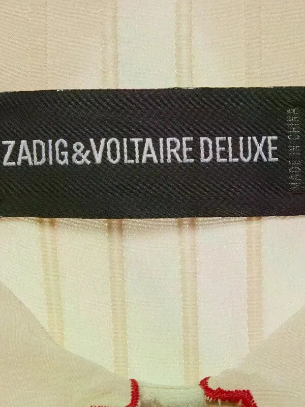 Zadig&Voltaire Silk Ruffled Shirt