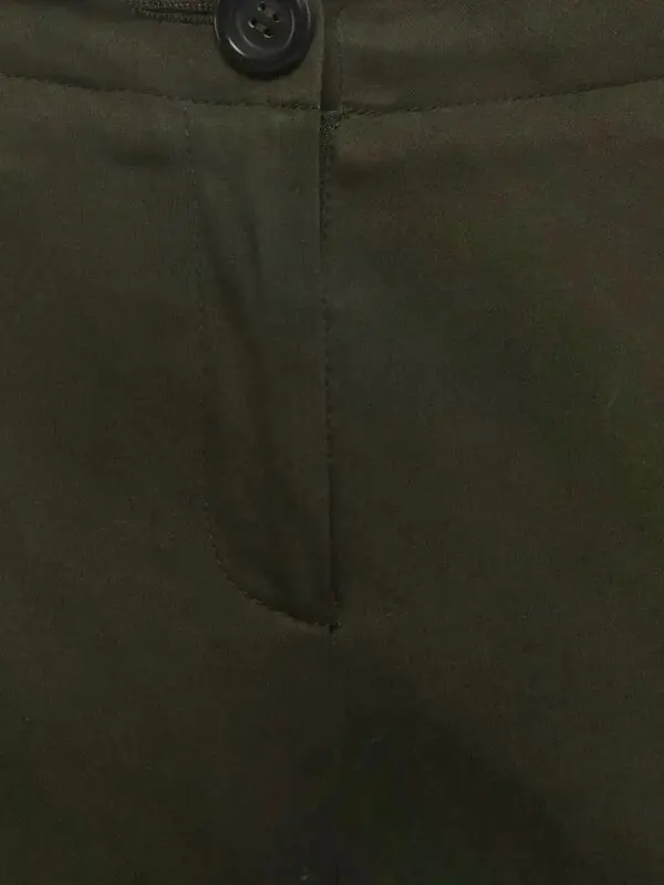 Burberry Flared Cotton Trousers