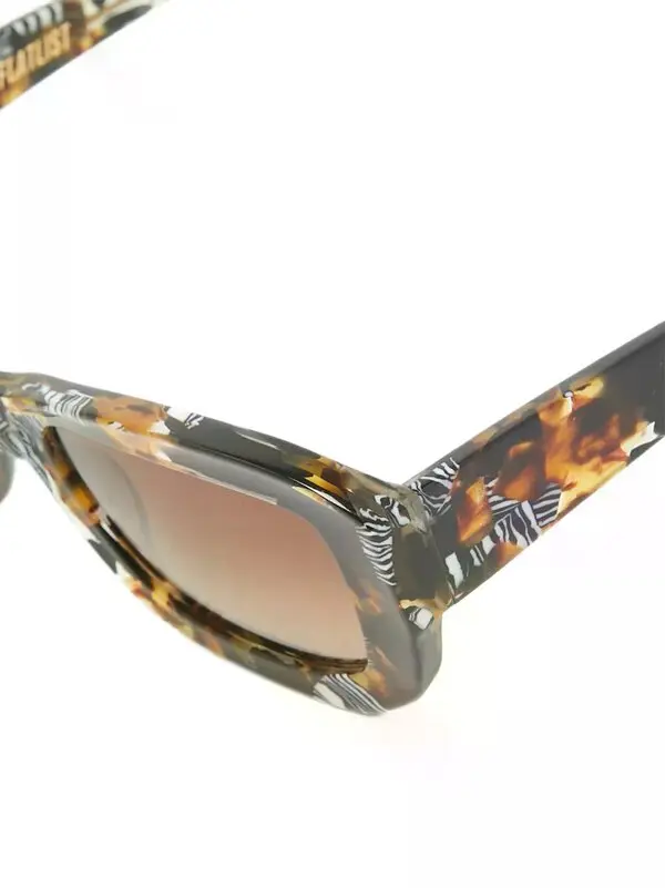 FLATLIST Norma Safari Rectangle Sunglasses
