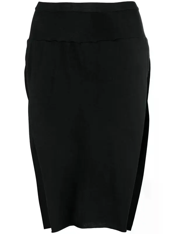Rick Owens Side Slits Skirt