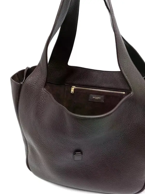 Saint Laurent Le 5 À 7 Bea Tote Bag - Brown