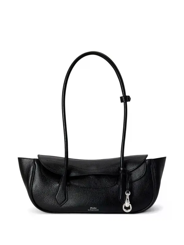 Polo Ralph Lauren Grained Leather Shoulder Bag