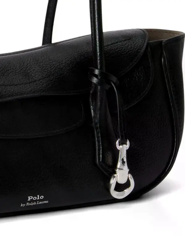 Polo Ralph Lauren Grained Leather Shoulder Bag