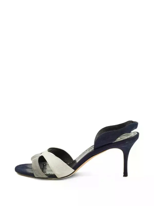 Manolo Blahnik Open-toe Slingback Sandals