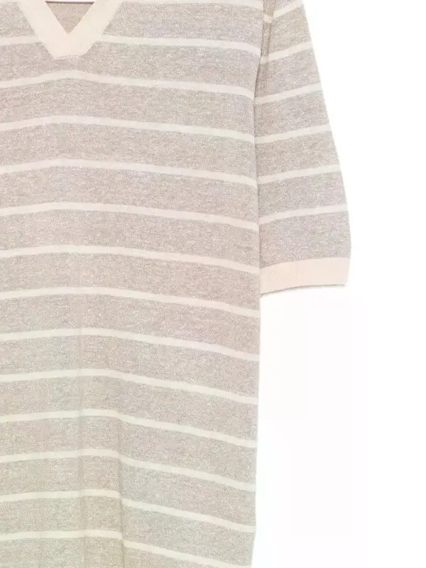 GRAN SASSO Striped Short-sleeve T-shirt