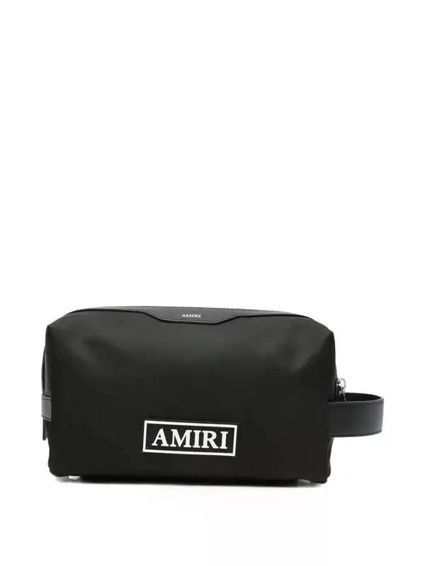 Amiri Wash Bag - Black