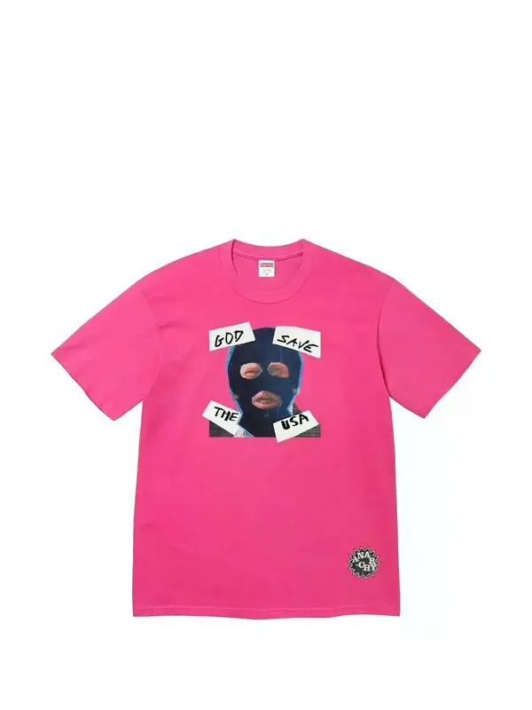 Supreme God Save Us Graphic-print T-shirt