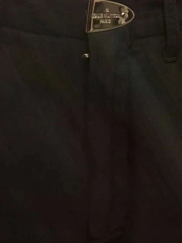 LOUIS VUITTON Straight-fit Gabardine Trousers